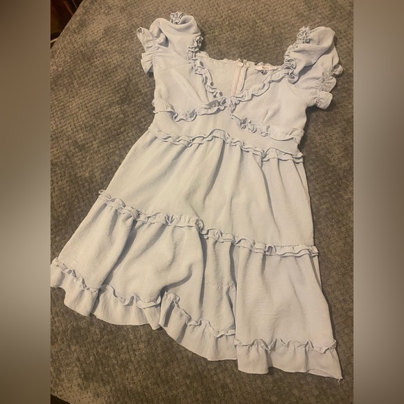 Dresses | Pretty Baby Blue Summer Dress Brand New | Poshmark